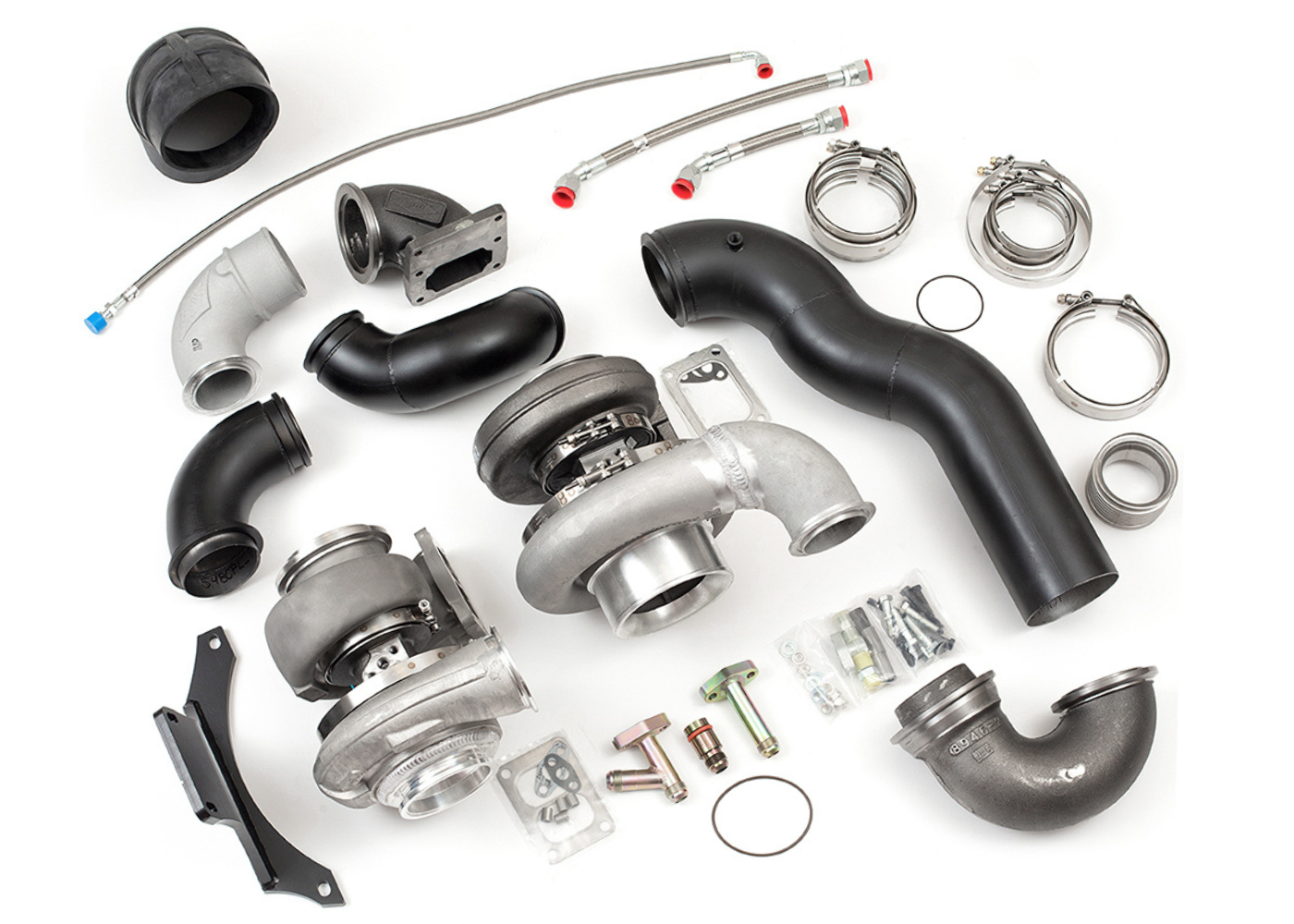 PDI CAT Compound Turbo Kit – Performance Diesel Inc