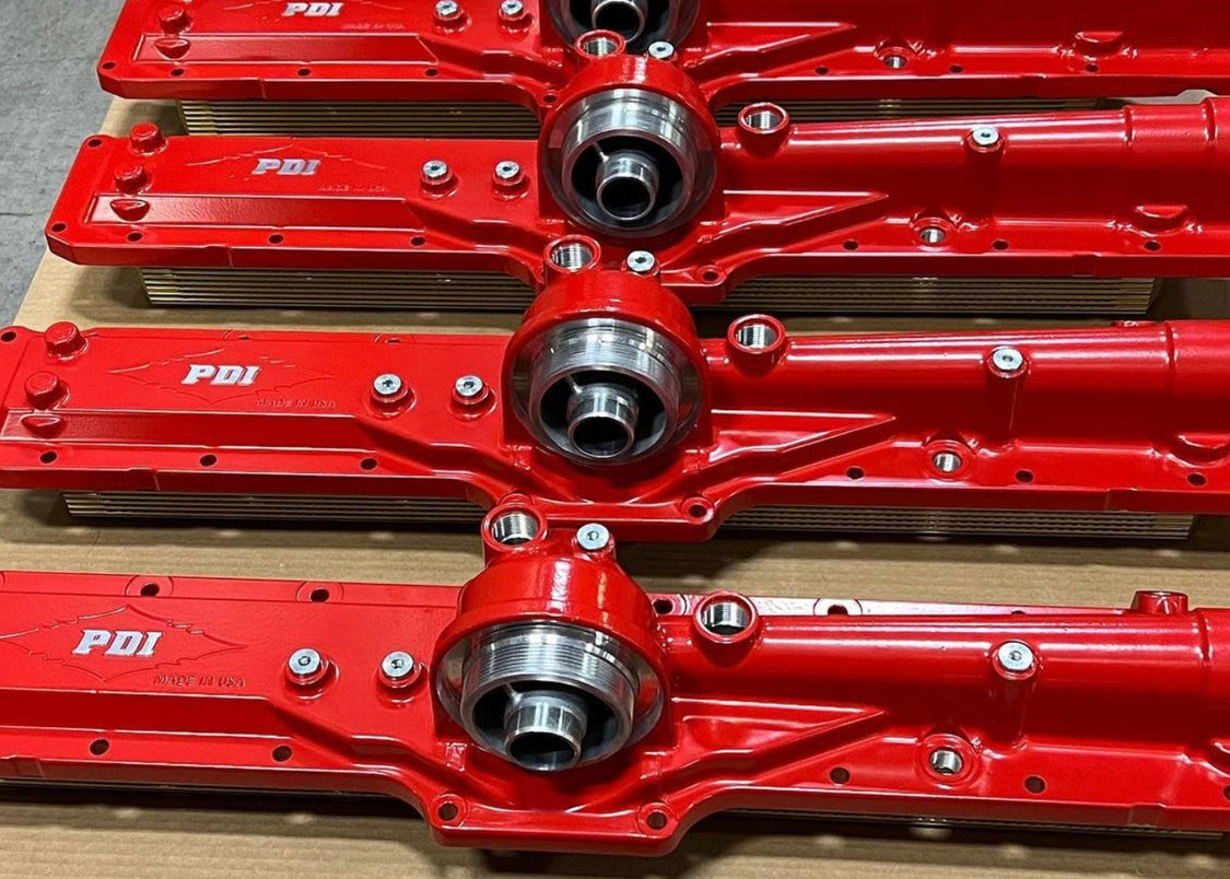 PDI Big Boss Performance Dual Oil Cooler for Cummins X15 | ISX ...