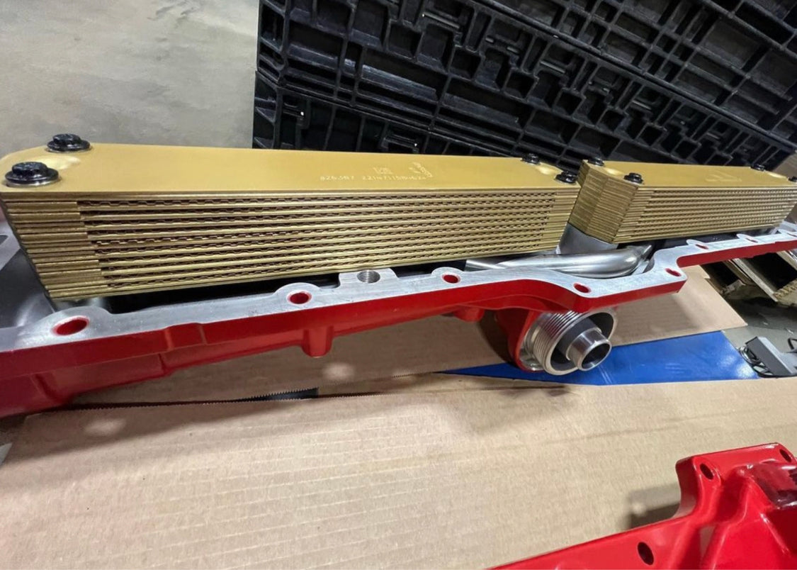 PDI Big Boss Performance Dual Oil Cooler for Cummins X15 | ISX ...